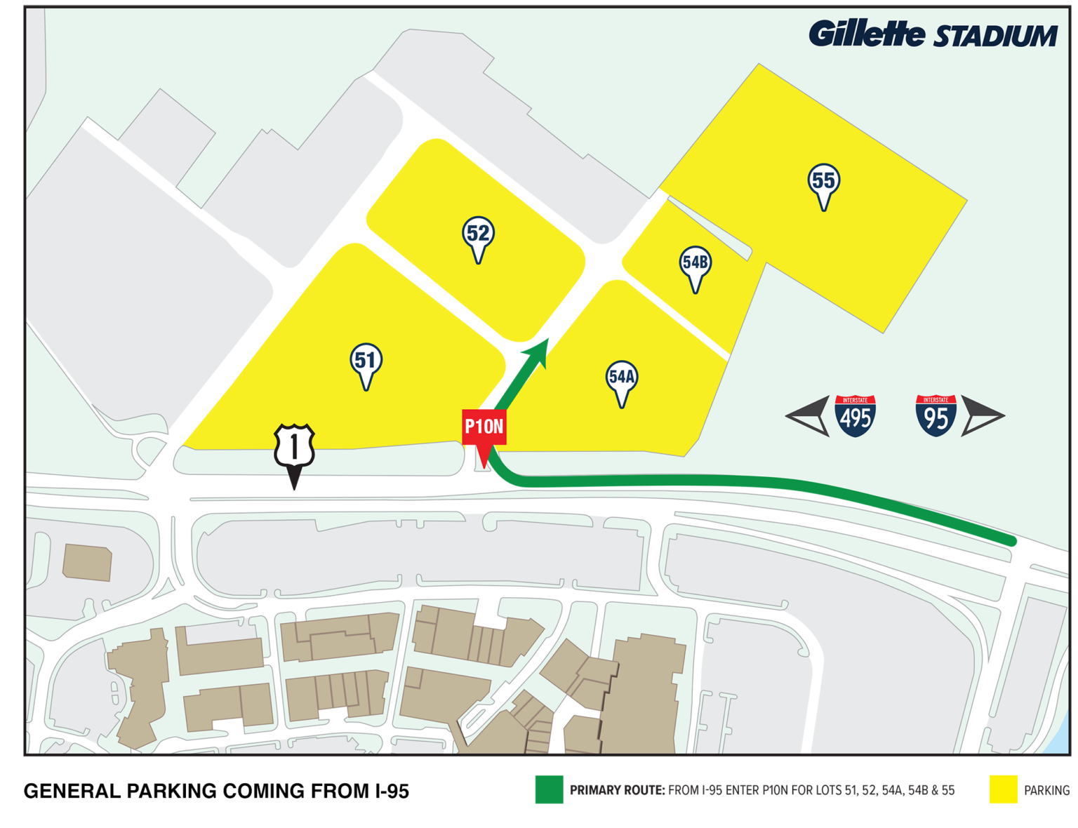 Getting to Gillette - Gillette Stadium
