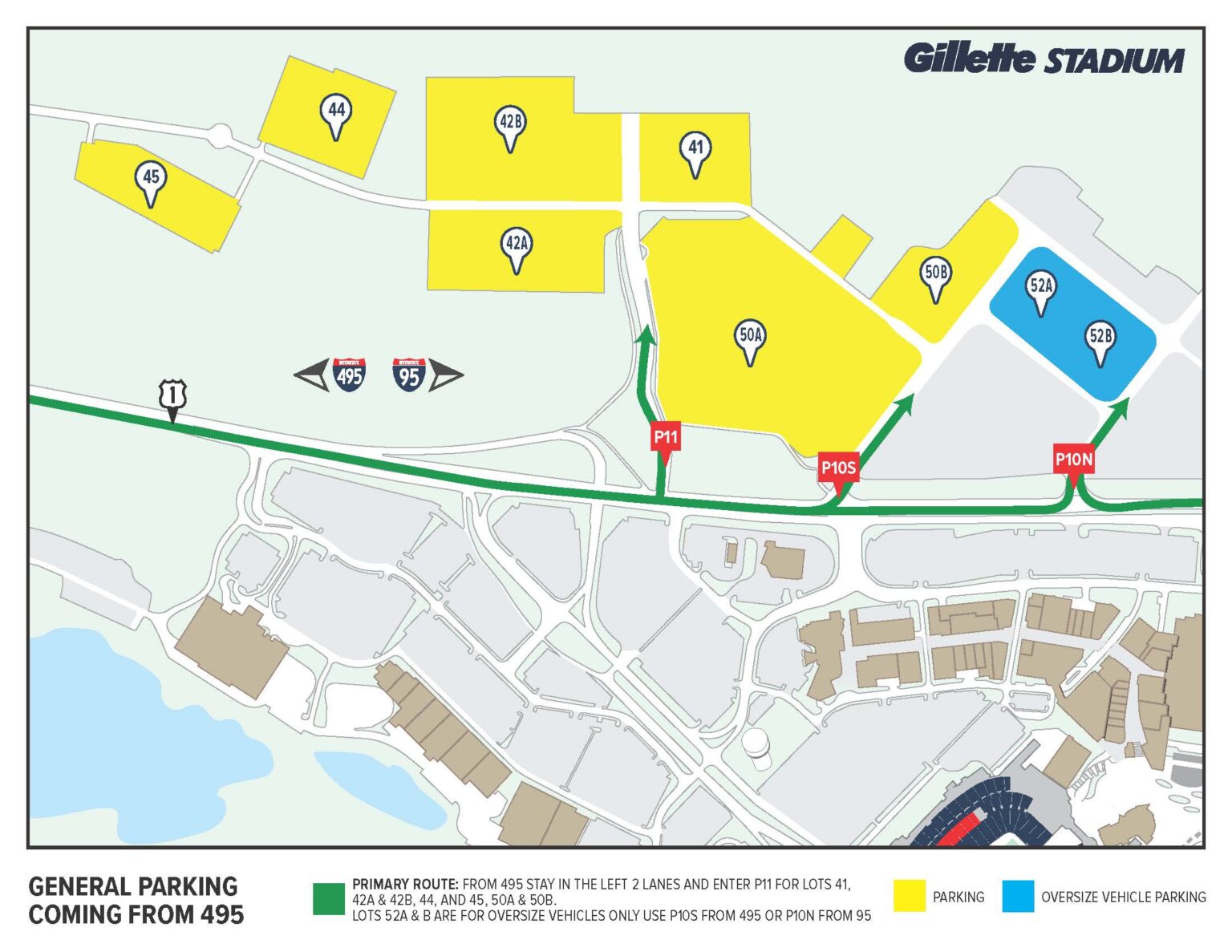 Getting to Gillette - Gillette Stadium