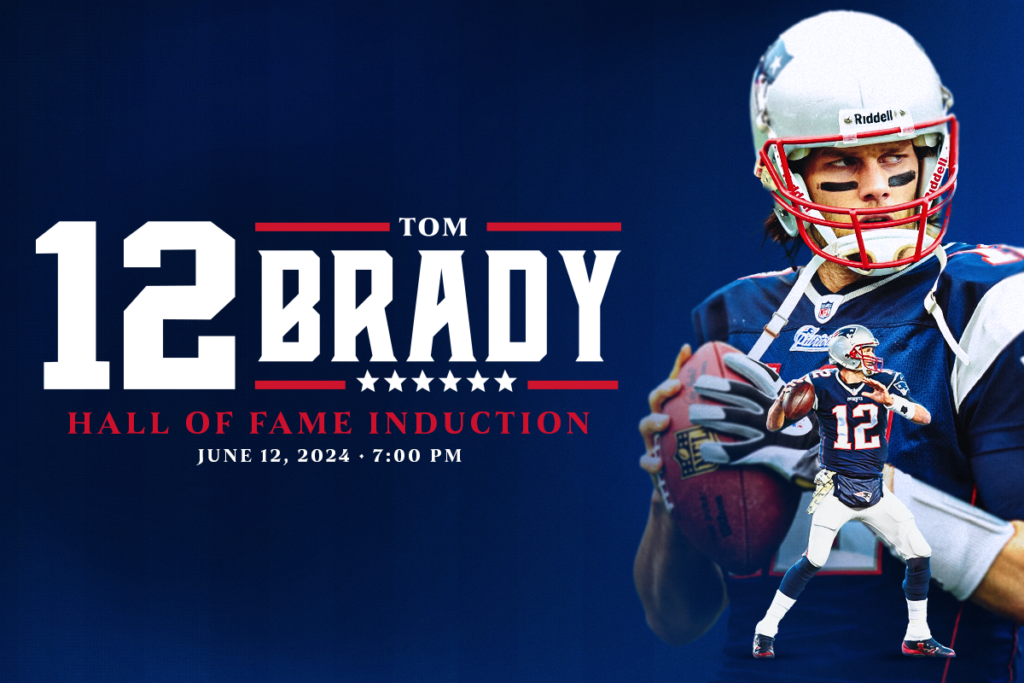 Tom Brady Patriots Hall of Fame Induction Ceremony - Gillette Stadium