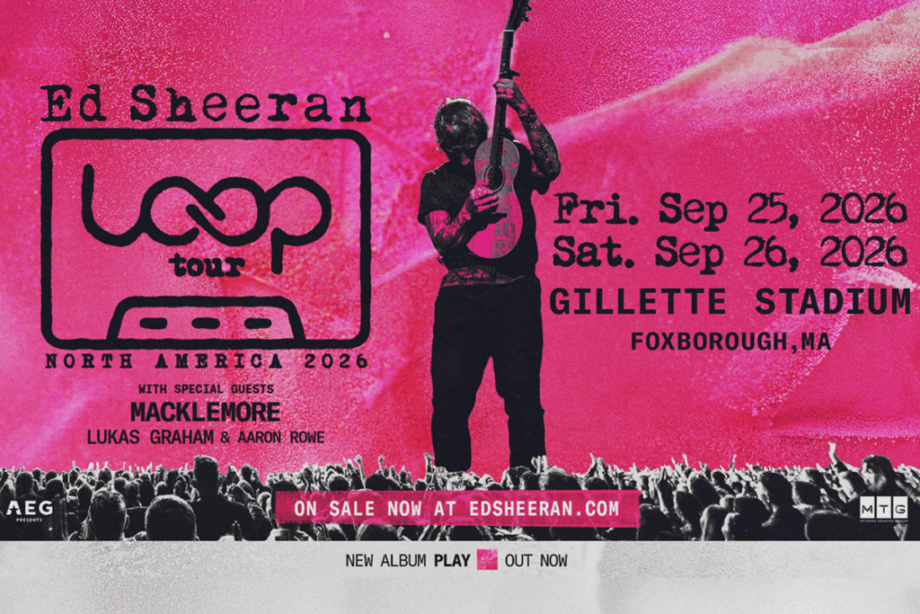 Ed Sheeran: LOOP Tour - Gillette Stadium